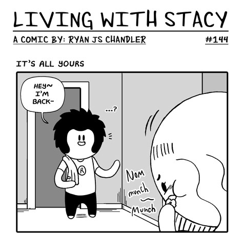 Living With Stacy #144 - It's All Yours - Living With Stacy Comic