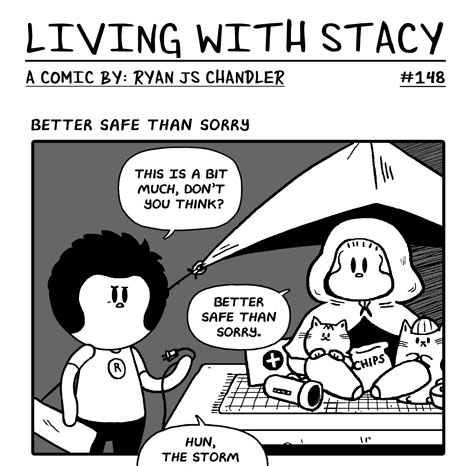 Living With Stacy #148 - Better Safe Than Sorry - Living With Stacy Comic