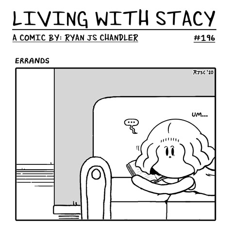 Errands - LWS Comic #196 - Living With Stacy Comics