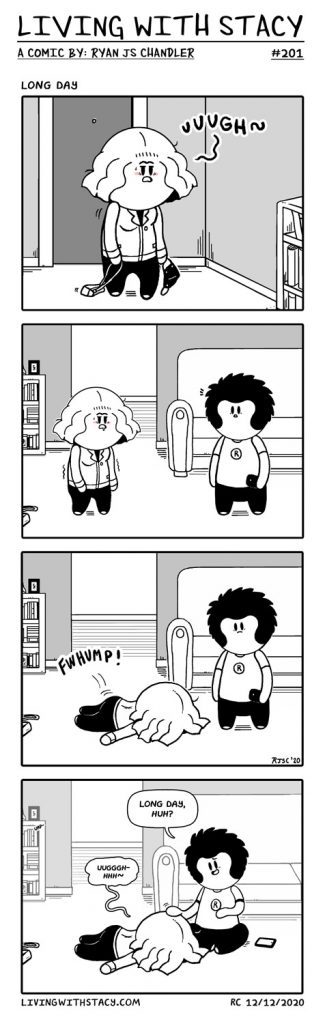 Long Day - Living With Stacy Comics