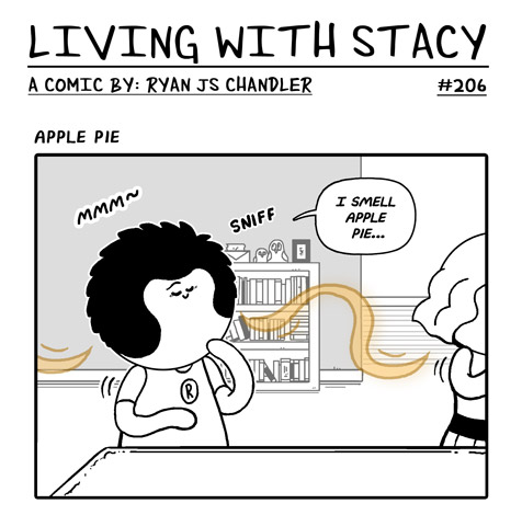 Apple Pie - LWS Comics #206 - Living With Stacy Comic