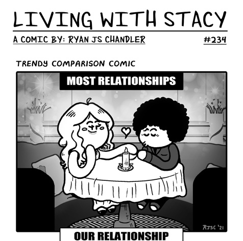 Trendy Comparison Comic - LWS Comics #234 - Living With Stacy Comics