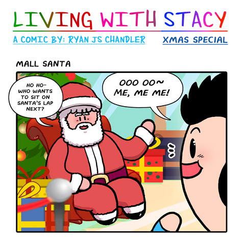 Mall Santa - Living With Stacy Xmas Special - Living With Stacy
